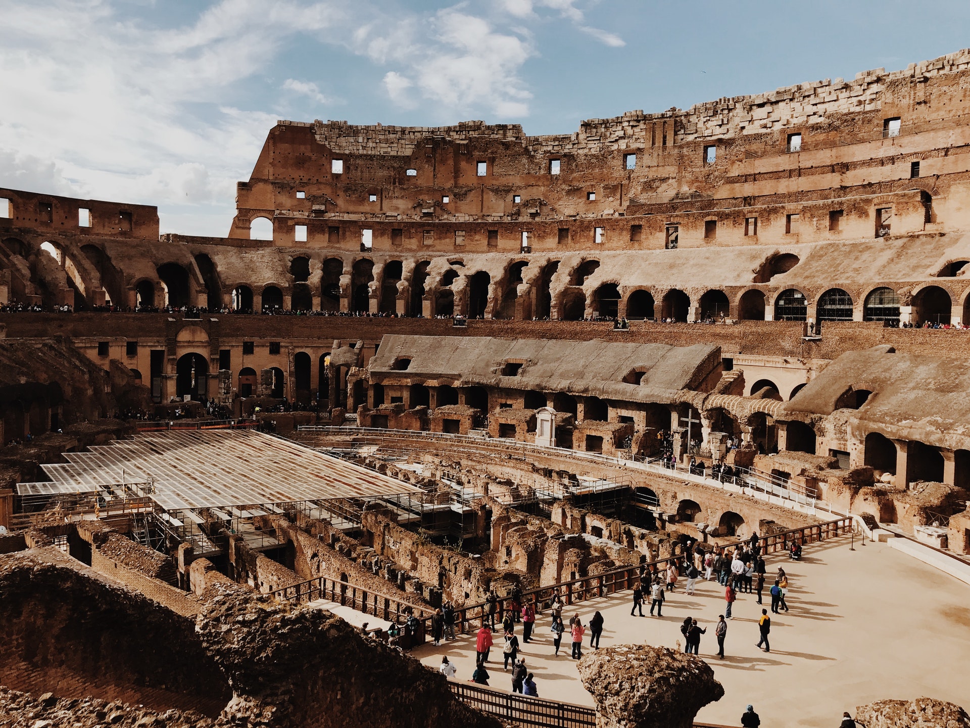 Colosseum Arena Floor Tour with Access of Roman Forum and Palatine Hill ...